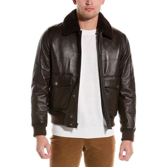 Brooks Brothers | Suits & Blazers | Brooks Brothers Out Leather Flight ...